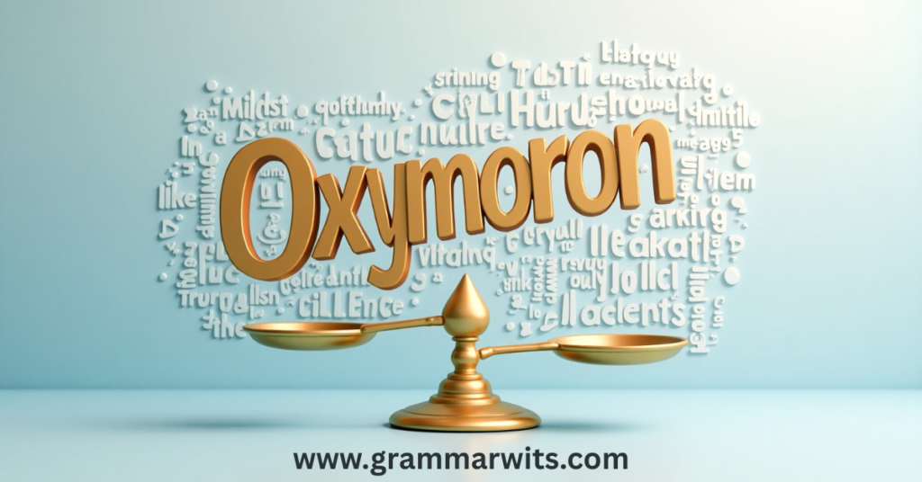 Oxymoron vs Antithesis Whats the difference